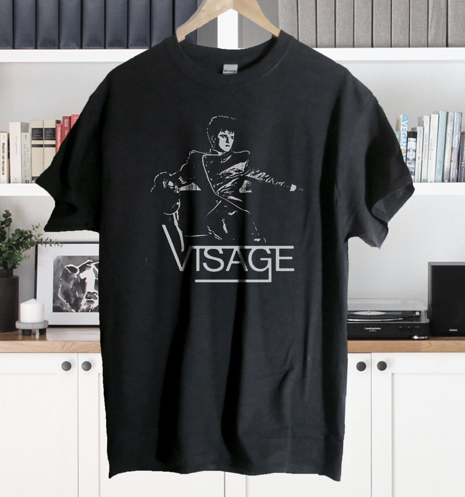 TSHIRT-Visage band t shirt - Walmart.com