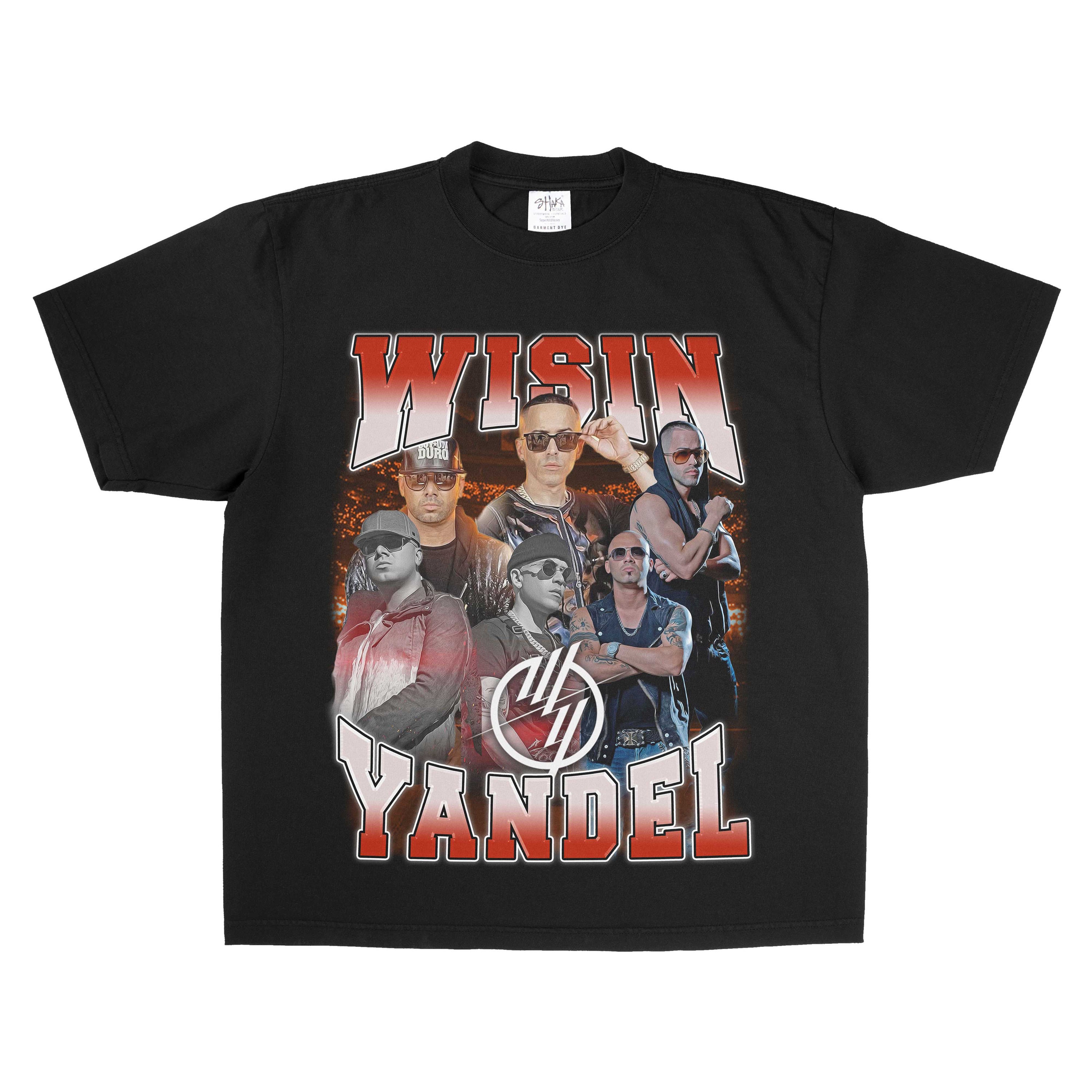 TSHIRT-Wisin Y Yandel "Iconic" La Ultima Mision Tour Shaka Wear LA ...