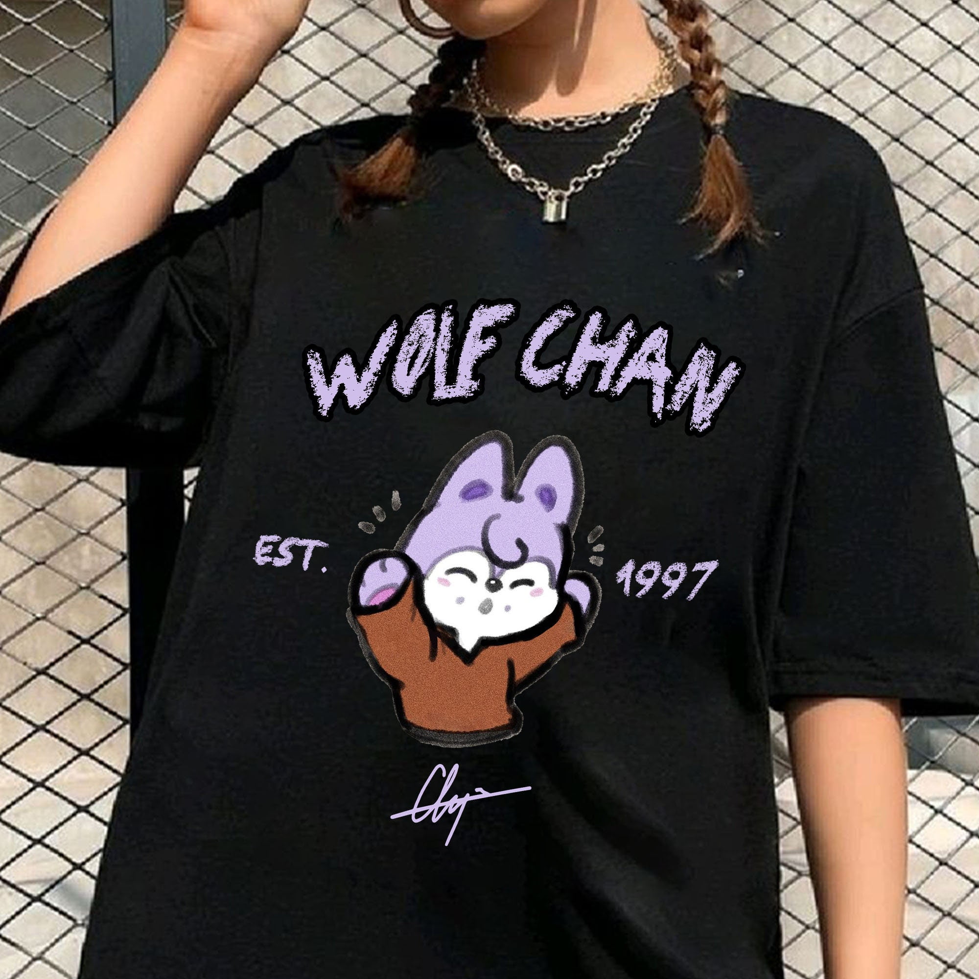 TSHIRT-Wolf Chan Stray Kids Shirt, Skzoo Stray Kids Shirt, Bang Chan ...