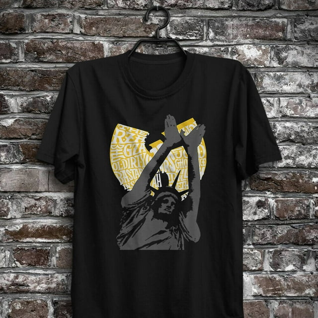 Tshirt Wu Tang Clan Wutang Clam Statue Of Liberty T Shirt Rza Gza