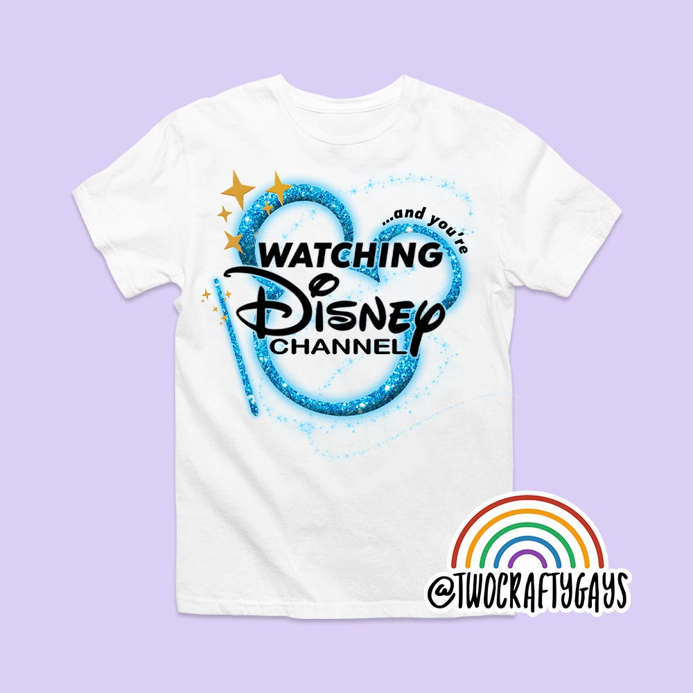 TSHIRT-You're Watching Disney Channel Shirt (Y2K 2000s, Disney Channel ...