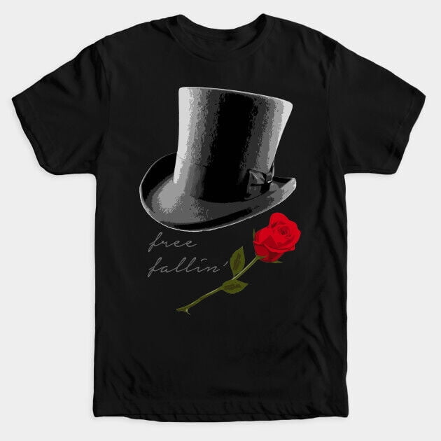 TSHIRT-ZZ Top Dusty Hill memories icon Top Hat Free Fallin' Billy ...