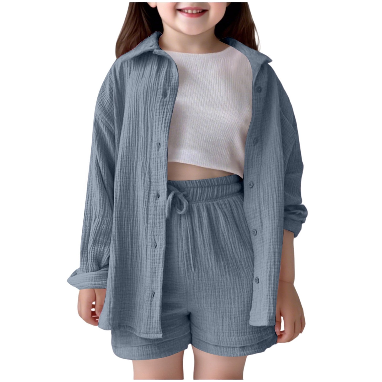 TSHXS Clothes For Girls 7-8 Size 14 Girls Clothes Girls Summer Outfits ...
