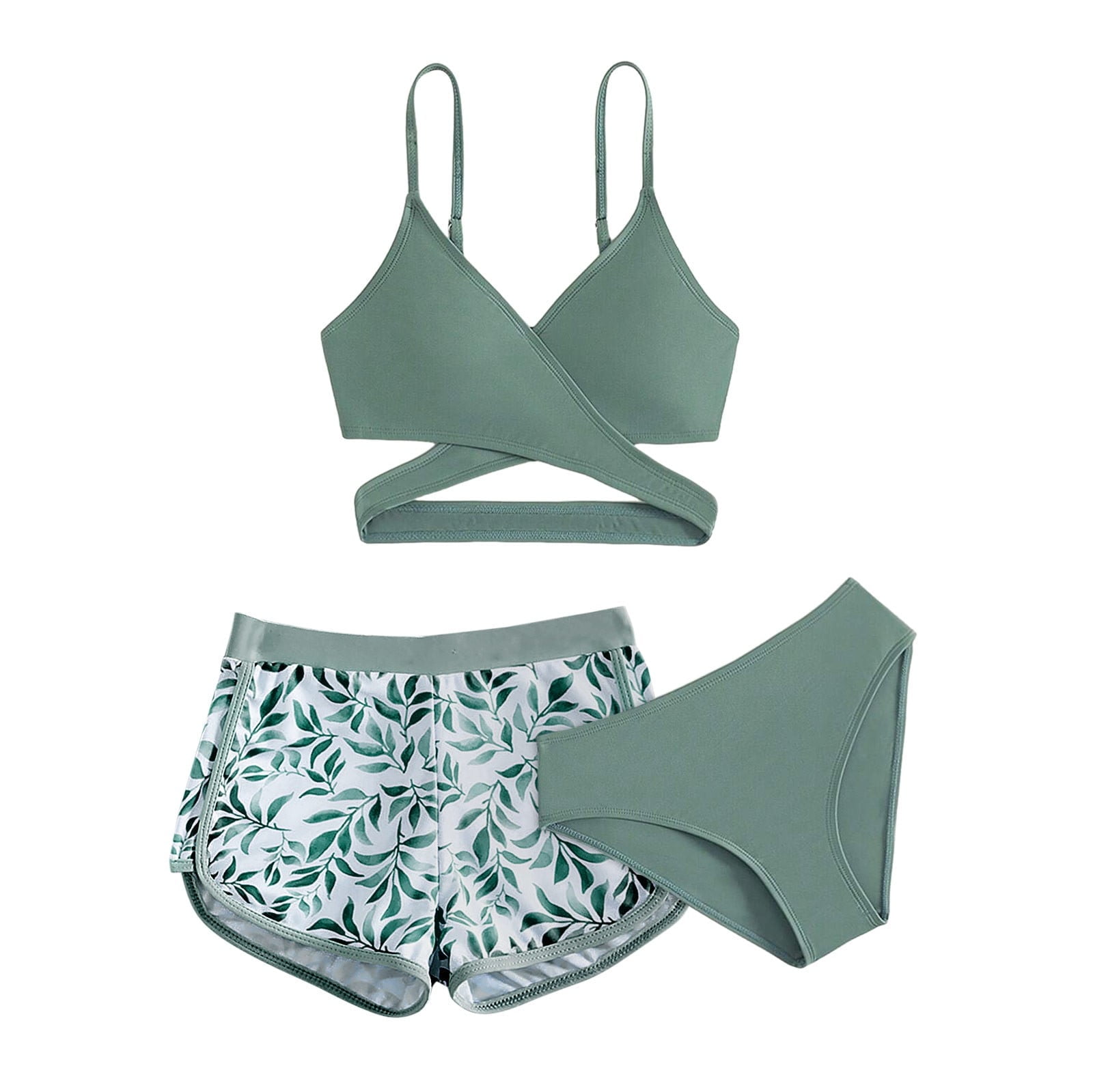 TSHXS Girls Swimsuits Size 14-16 Teen Swimsuit Girls Swimsuit 3 Piece ...