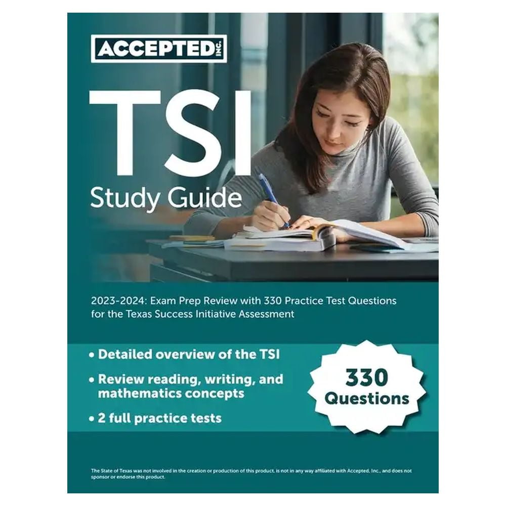 TSI Study Guide 2023-2024: Exam Prep Review with 330 Practice Test ...