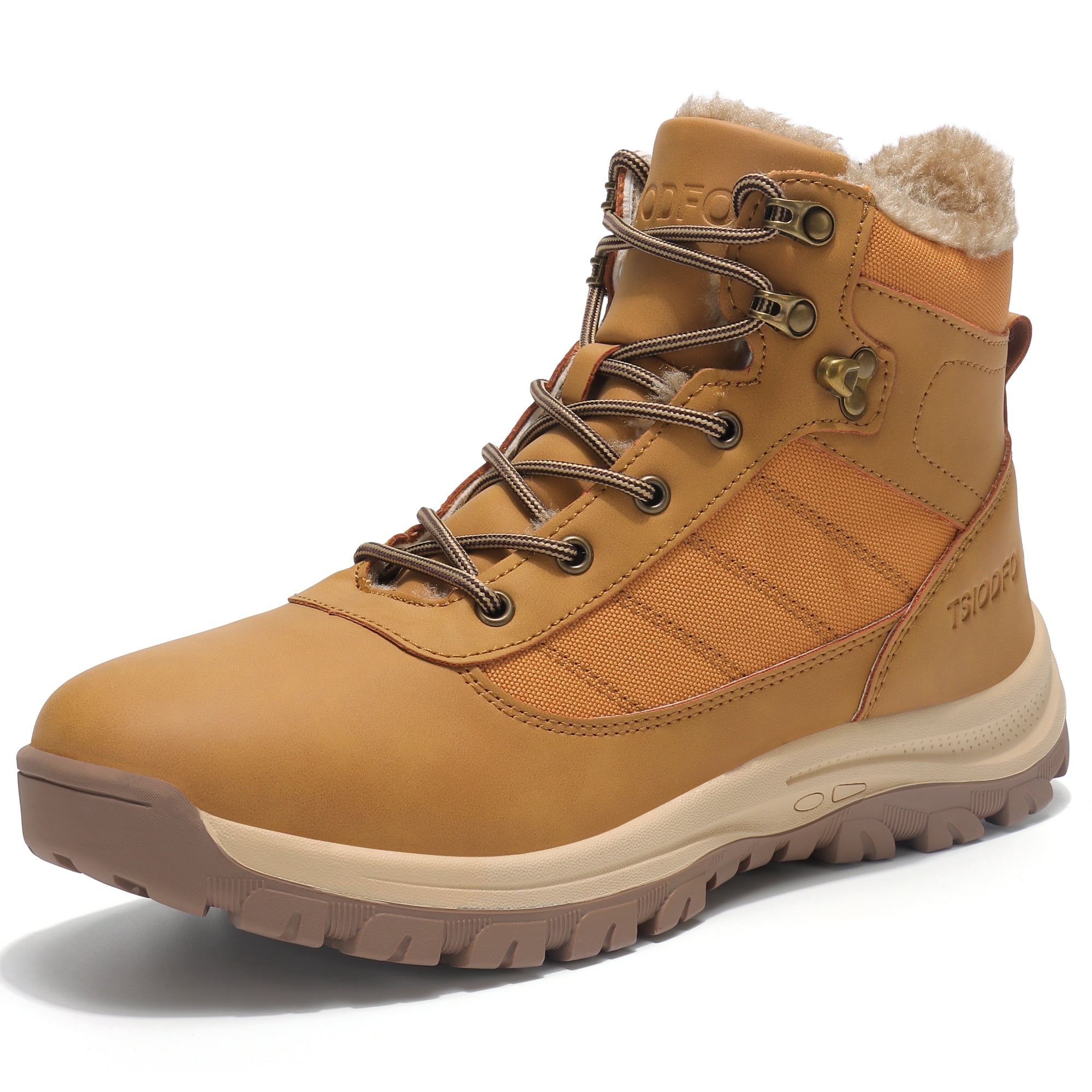 TSIODFO Snow Boots for Men Waterproof Winter Shoes The Cold Weather ...