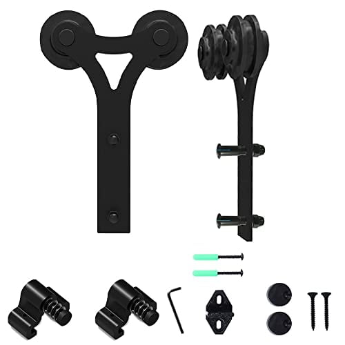 TSMST 2pcs Sliding Barn Door Hardware Hanger Roller - Y Shape - Walmart.com