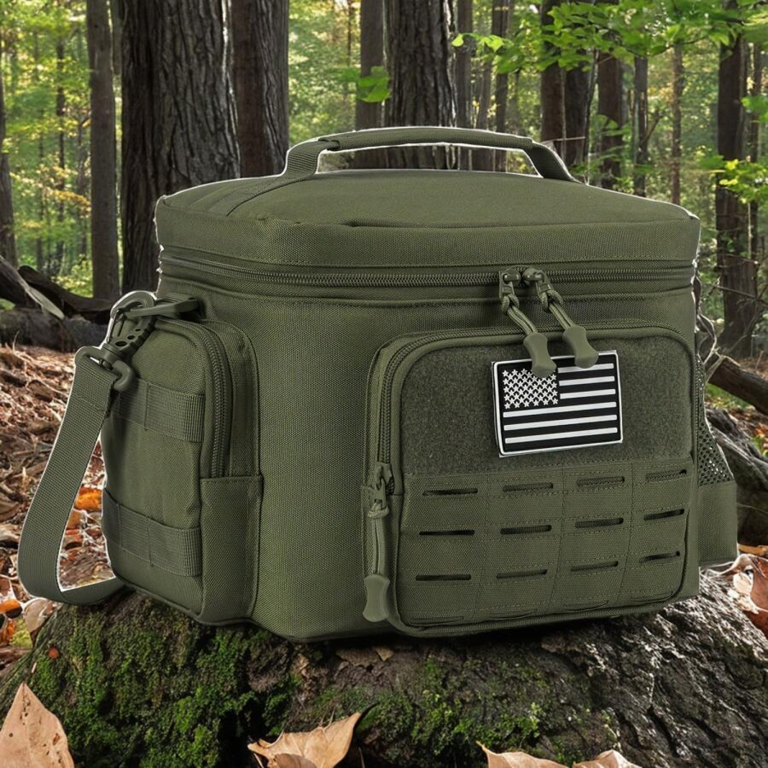TSNQGFUCGXU13L Men's Tactical Lunch Bag Heavy Duty Durable Lunch Box ...