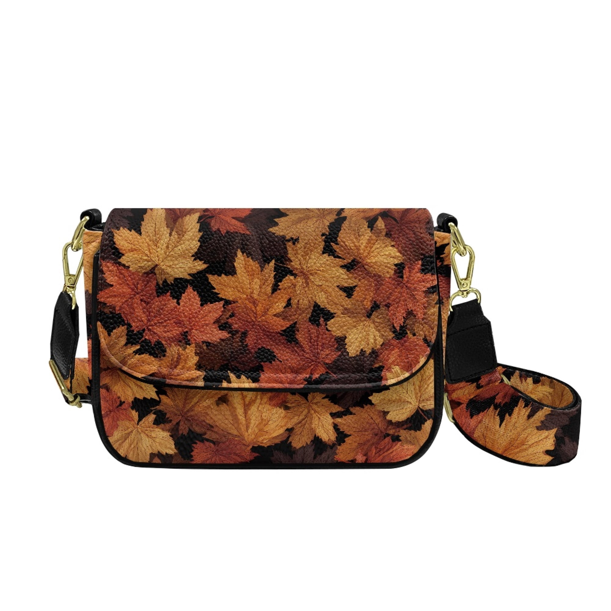TSOVTHRID Women's Crossbody Bag Maple Leaf Print Small Crossbody Purse ...