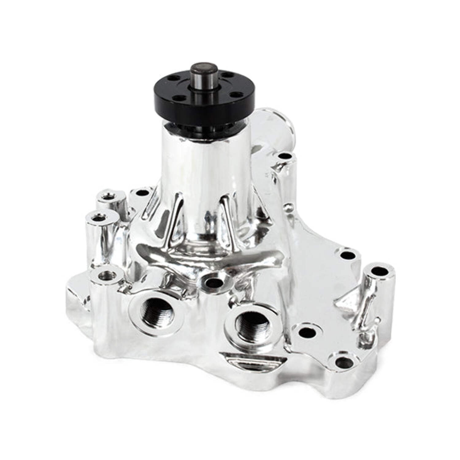High-Flow Mechanical Water Pump for Ford 351C/351M/400 - Chrome ...