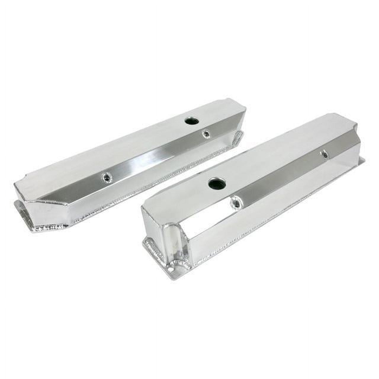 TSP FABRICATED RACING VALVE COVER W/ RAIL, MOPAR BB, LONG BOLT WITH ...