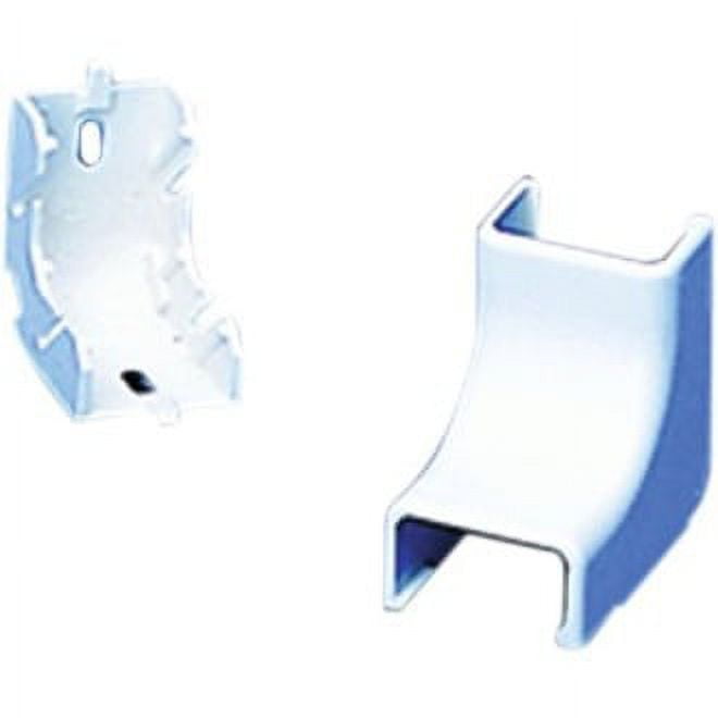 HellermannTyton Internal Corner Cover, 3/4" , 1" Bend Radius, PVC ...
