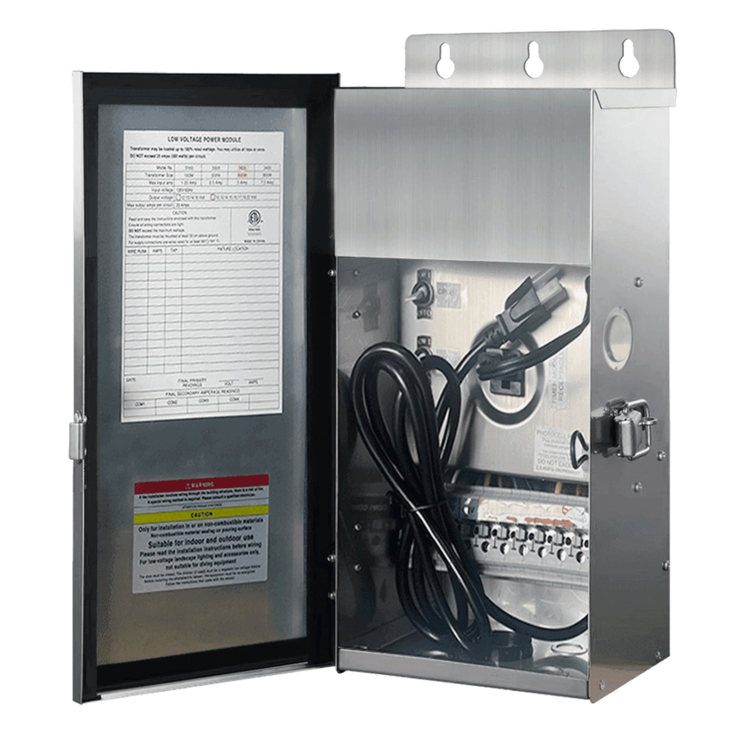 TSR600 600W Multi Tap Low Voltage Manual Transformer IP65 Waterproof ...