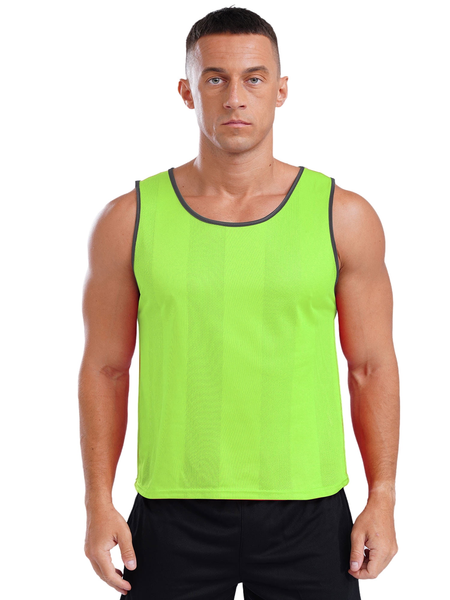TSSOE Men Mesh Basketball Jersey Sleeveless Gym Bodybuilding Muscle ...