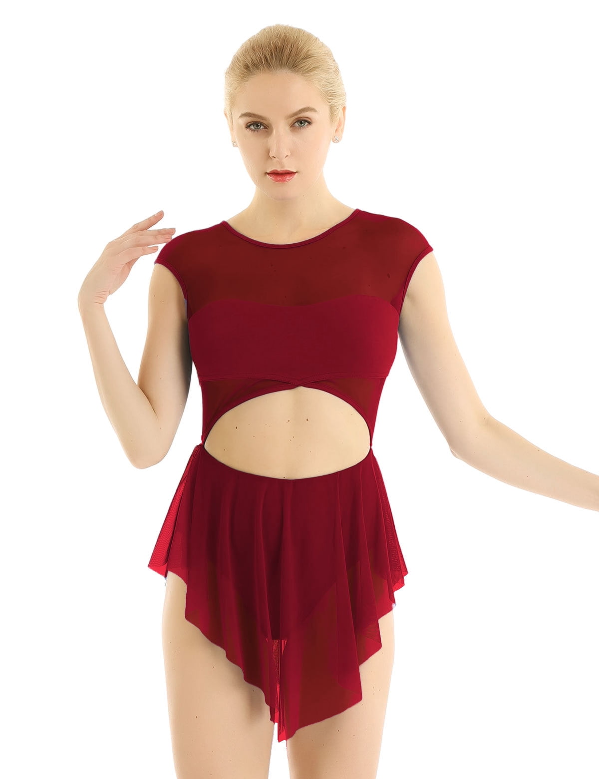TSSOE Women Girl's Lyrical Ballet Leotard Contemporary Dance Costumes ...