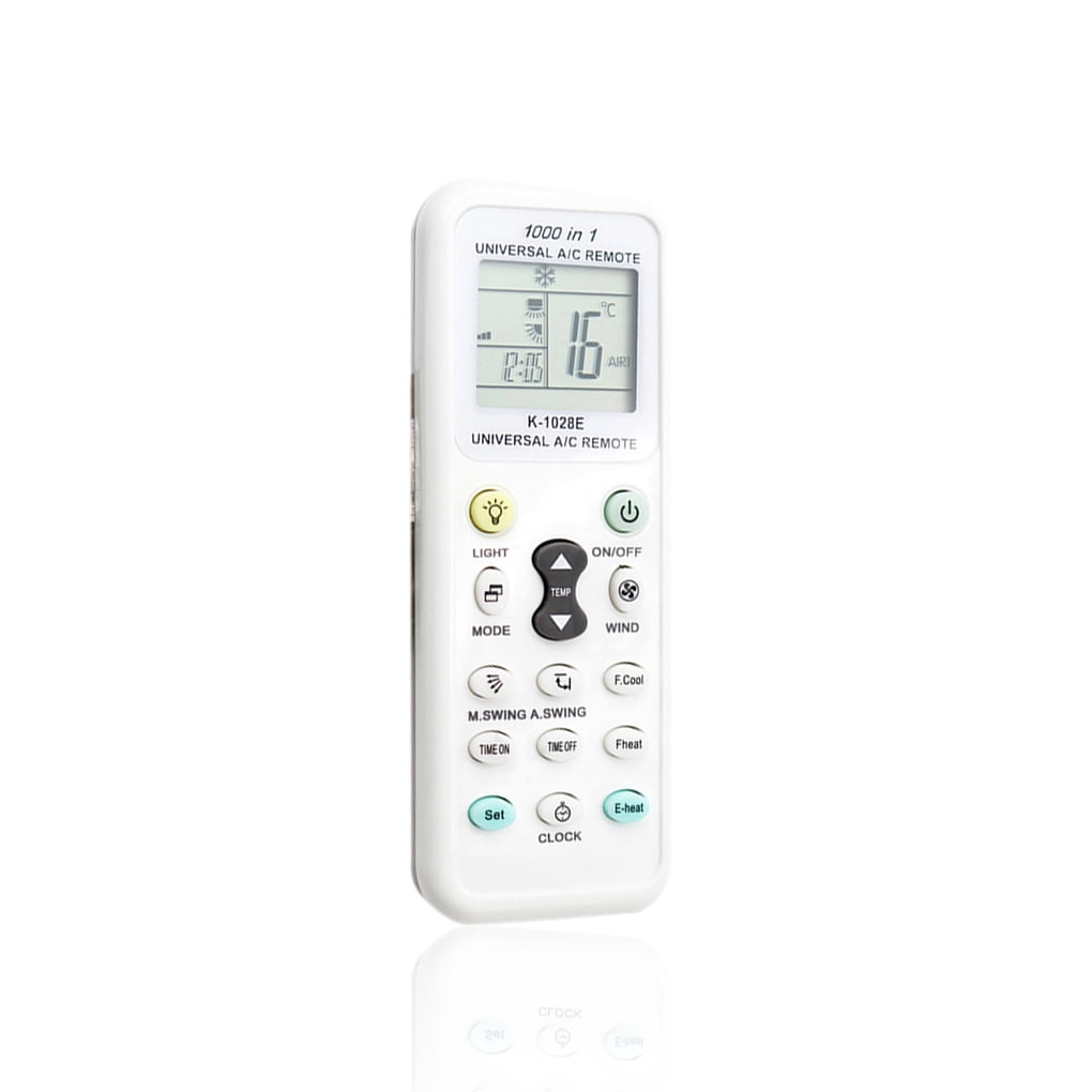 TSSUOUN Universal Air Conditioner Remote Control Reusable Battery ...