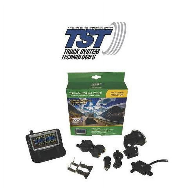 TST New Generation TPMS 4 Sensor Tire Pressure System with Flow Through ...
