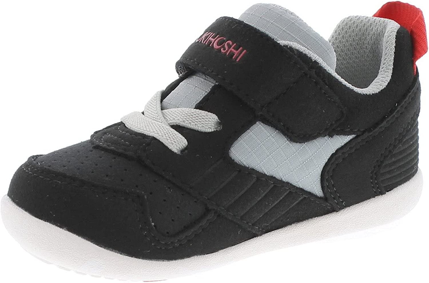 TSUKIHOSHI 2510 Racer Strap-Closure Machine-Washable Baby Sneaker Shoe ...