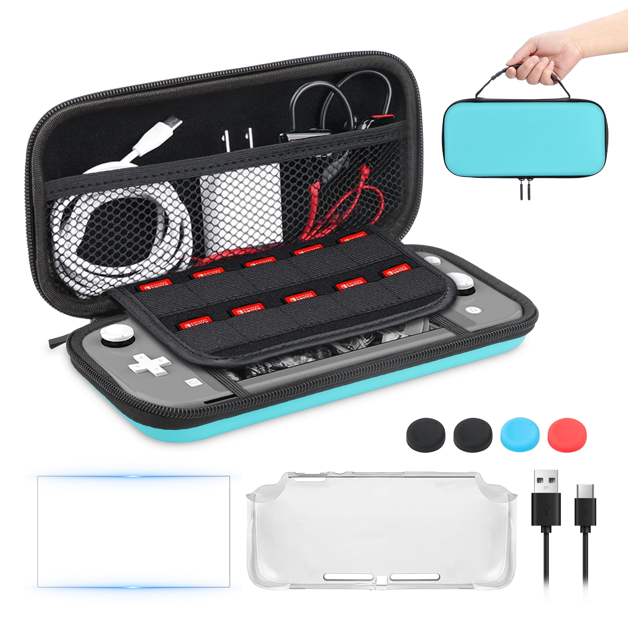 Nintendo switch lite case bundle store
