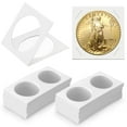 TSV 100pcs Cardboard Coin Holders, 2 x 2" Coins Flips, Currency Holders ...
