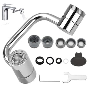 Kitchen Sink Faucet Extenders and Sprayers for Easy Water Access