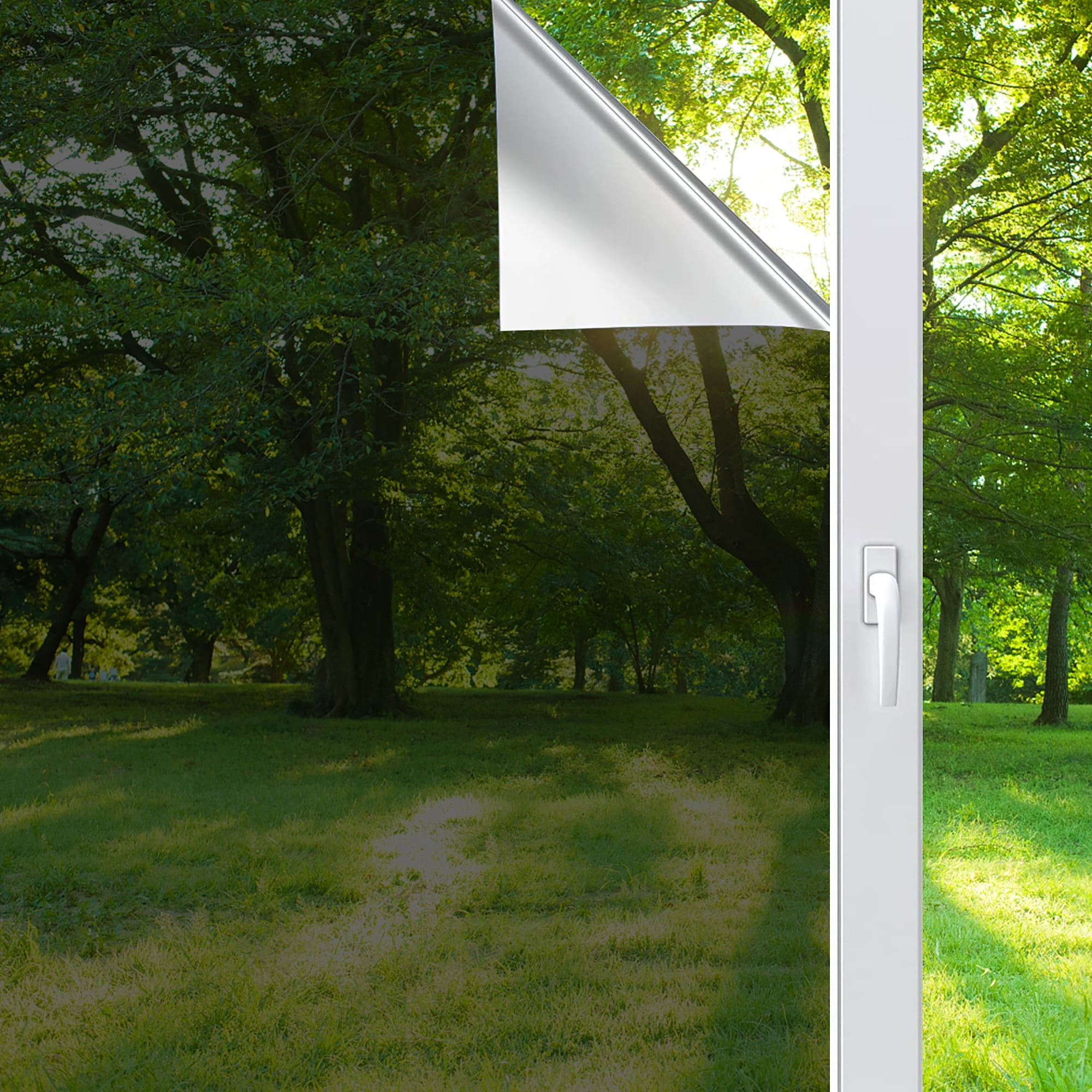 TSV Privacy Room Heat Blocking One-Way Window Films, 19.7'' x 78.7 ...