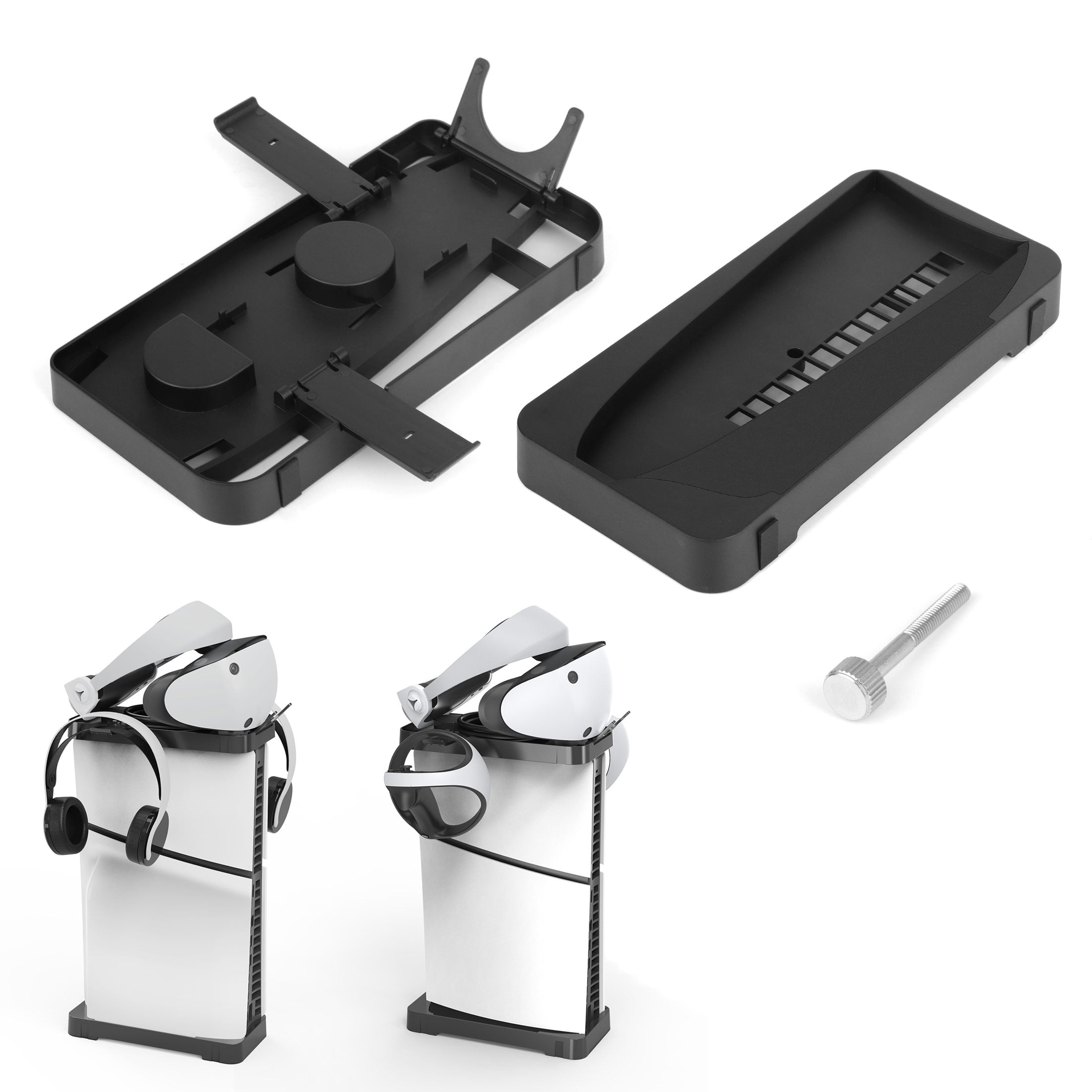 TSV 2-in-1 Horizontal & Vertical Stand Fit for PS5 Slim Disc/Digital ...