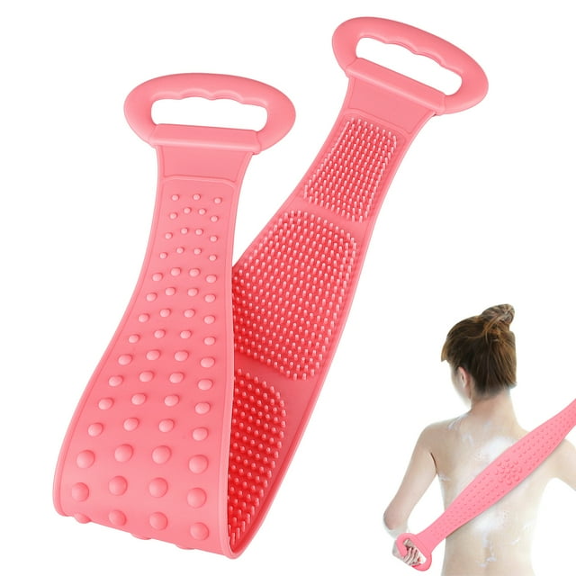 Tsv 26 7 Silicone Back Scrubber Double Sided Exfoliating Bath Towel