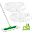 TSV Microfiber Replacement Mop Pads, 2Pcs XL, Compatible with Swiffer ...