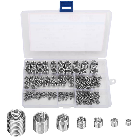 TSV 304 Stainless Steel Threaded Inserts M3-M12 Screw Coil Kit for ...