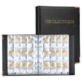 TSV Coin Album Collection Book, Waterproof PVC Pages, 480 Pockets, Soft ...