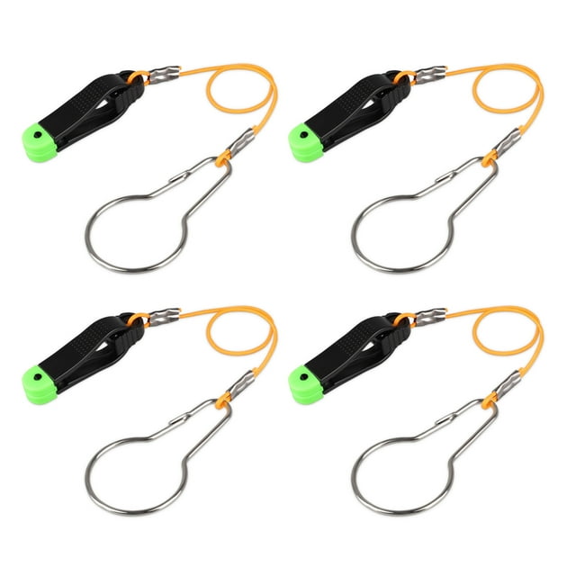 TSV 4pcs Snap Trolling Release Clips, Fishing Downrigger Snap Release ...