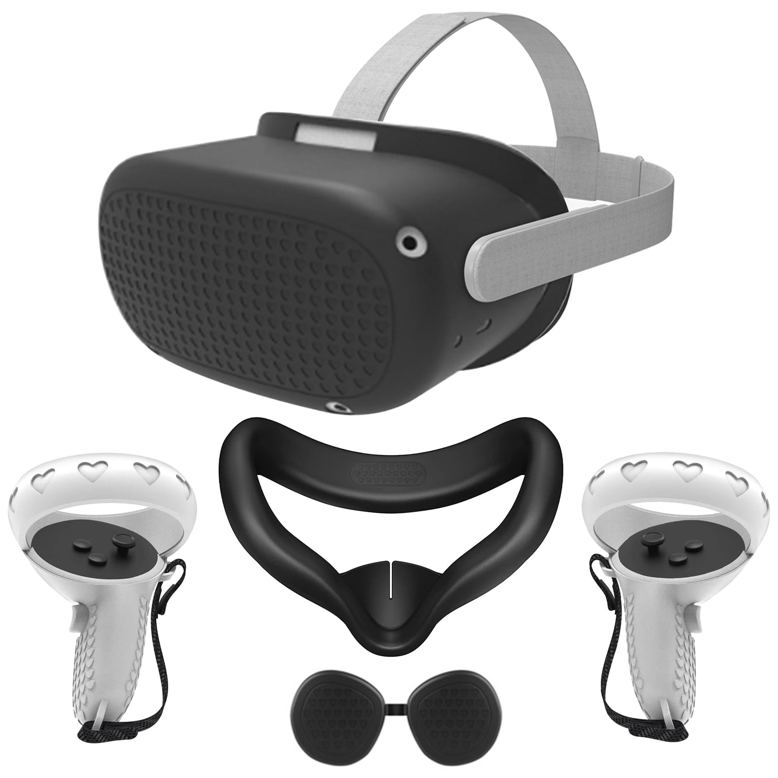 TSV 5-in-1 VR Protective Cover Accessories Set for Oculus Quest 2 ...