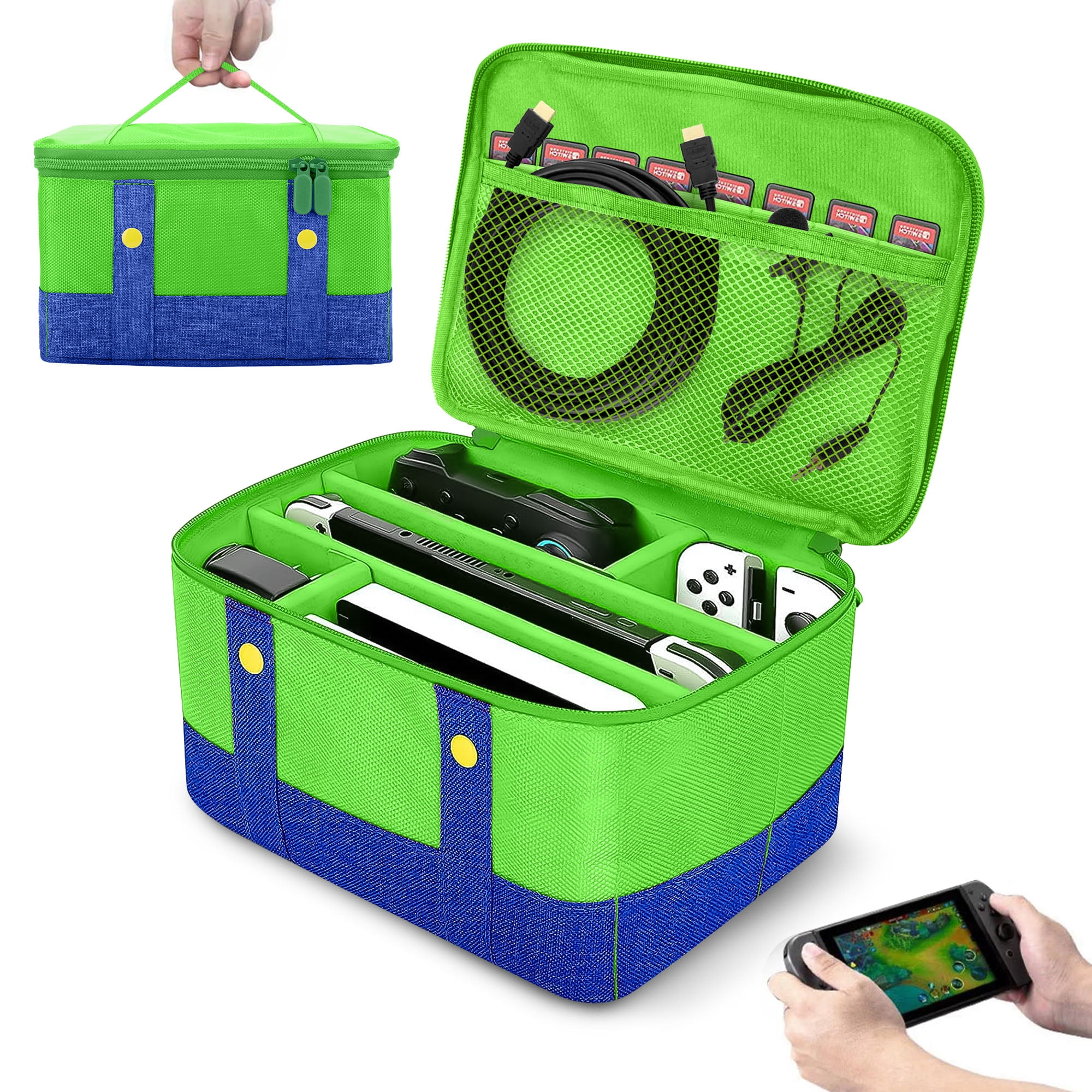 TSV Carrying Case Fit for Nintendo Switch/OLED/Pro Controller ...