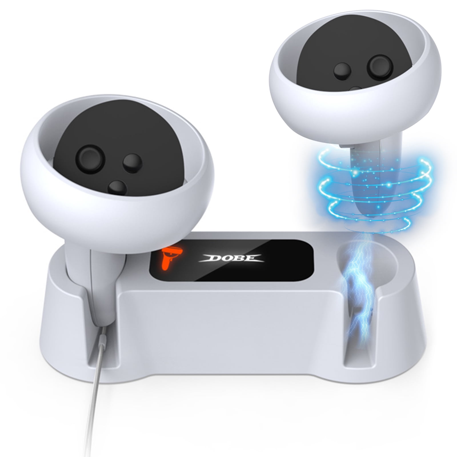 TSV Oculus Quest 2 Controller Charging Dock with Dual Rapid Charge, 2 ...