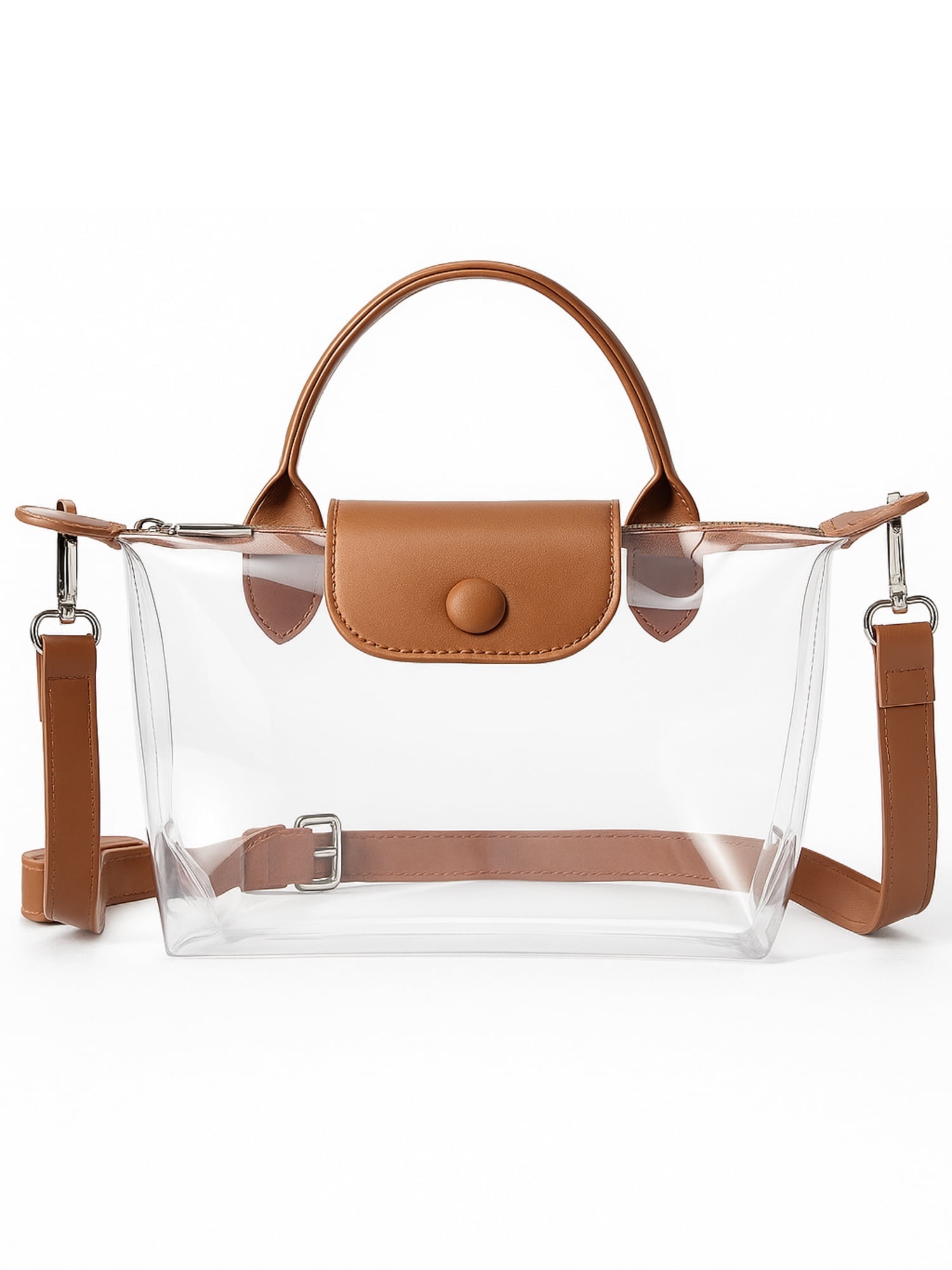 TSV Clear Bag for Stadium Approved, Small Crossbody Purse Handbags for ...