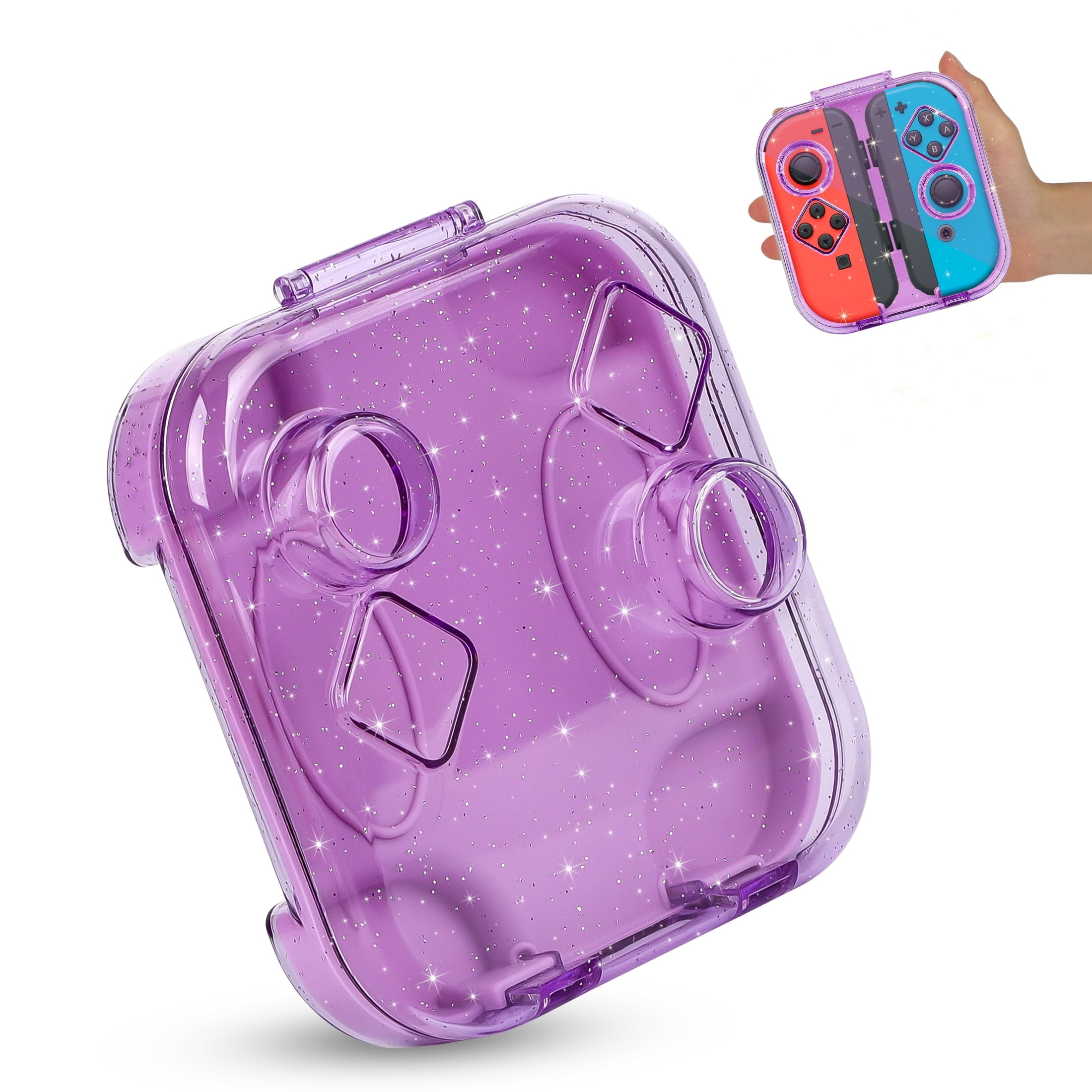 TSV Clear Storage Case Fit for Nintendo Switch/OLED Joy-Con, PC ...