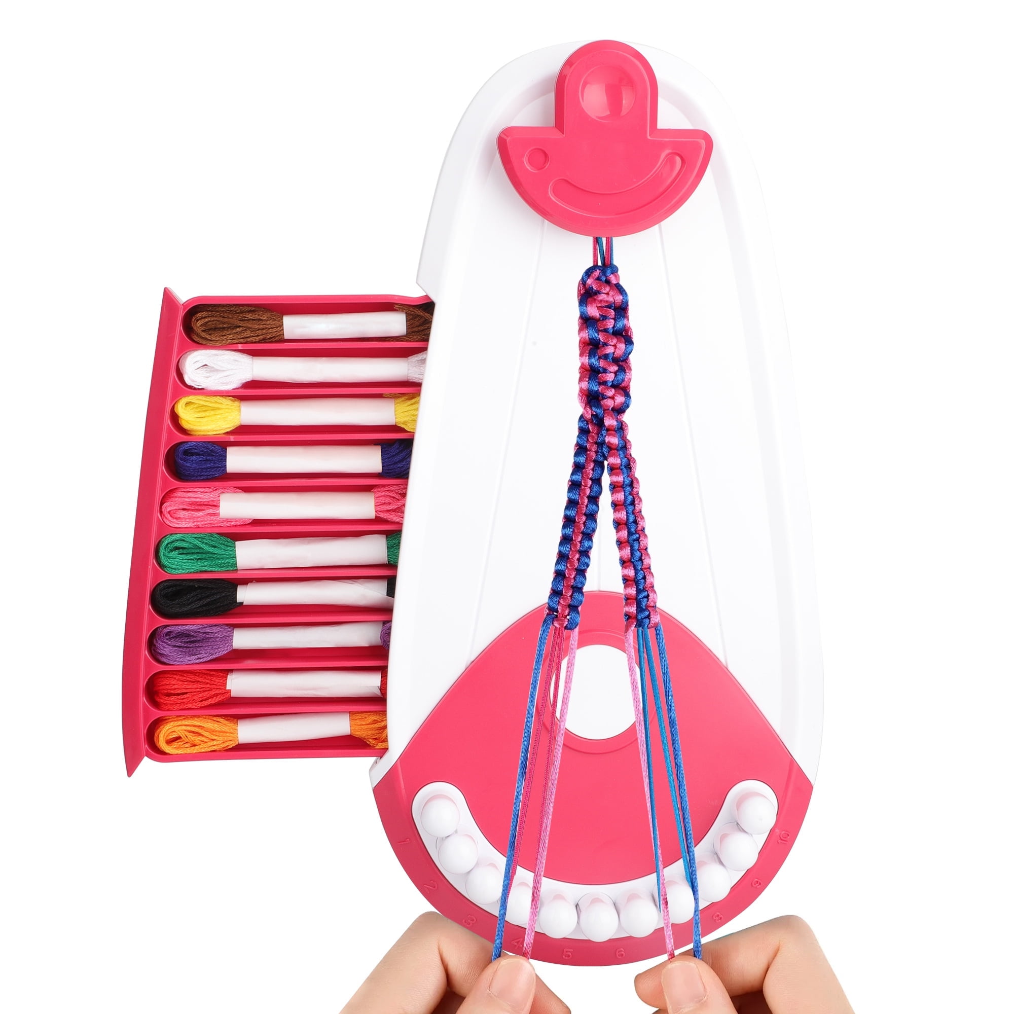 TSV Friendship Bracelet Making Kit for Girls, Bracelet Braiding with 10 ...