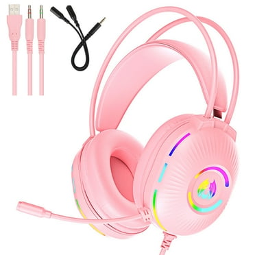 TSV Gaming Headset with Mic, Compatible with PC, PS, Xbox, Nintendo ...
