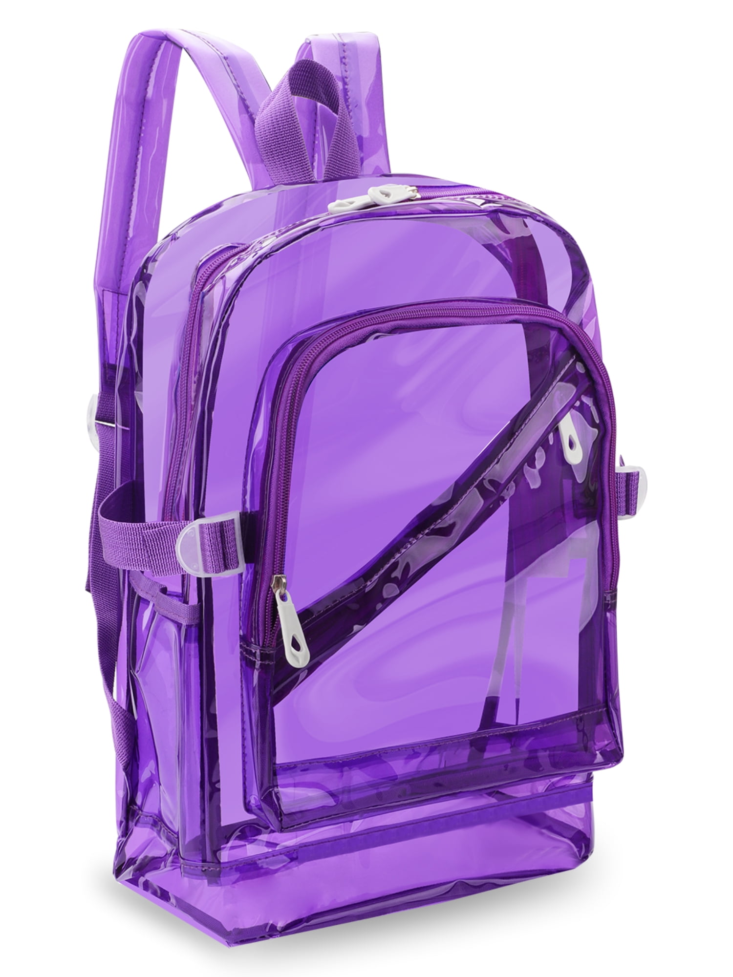 TSV Heavy Duty Clear Backpack, Large Capacity See Through Clear Bag for ...