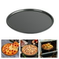 TSV Large Pizza Pan for Oven Baking, Non-Stick Carbon Steel Pizza ...
