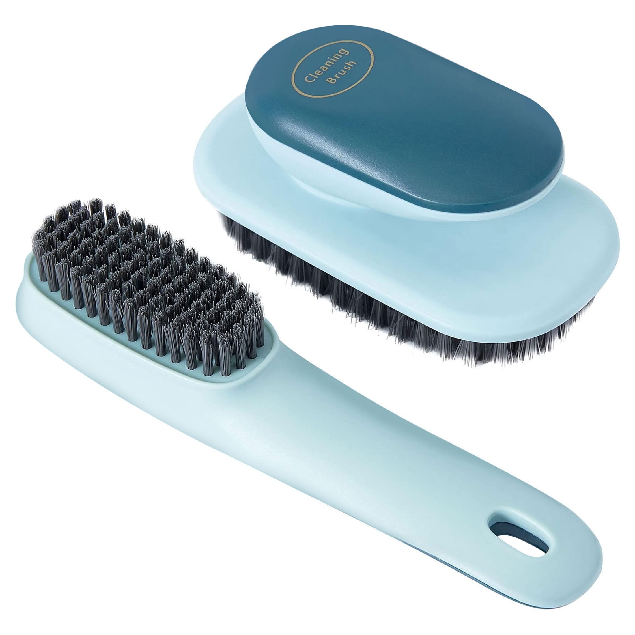 TSV Laundry Brush and Shoe Brush Set, Soft Bristle Cleaner for Clothes ...