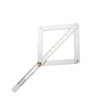 Dualoai Angle Finder Stainless Steel Protractor Adjustable Drawing ...