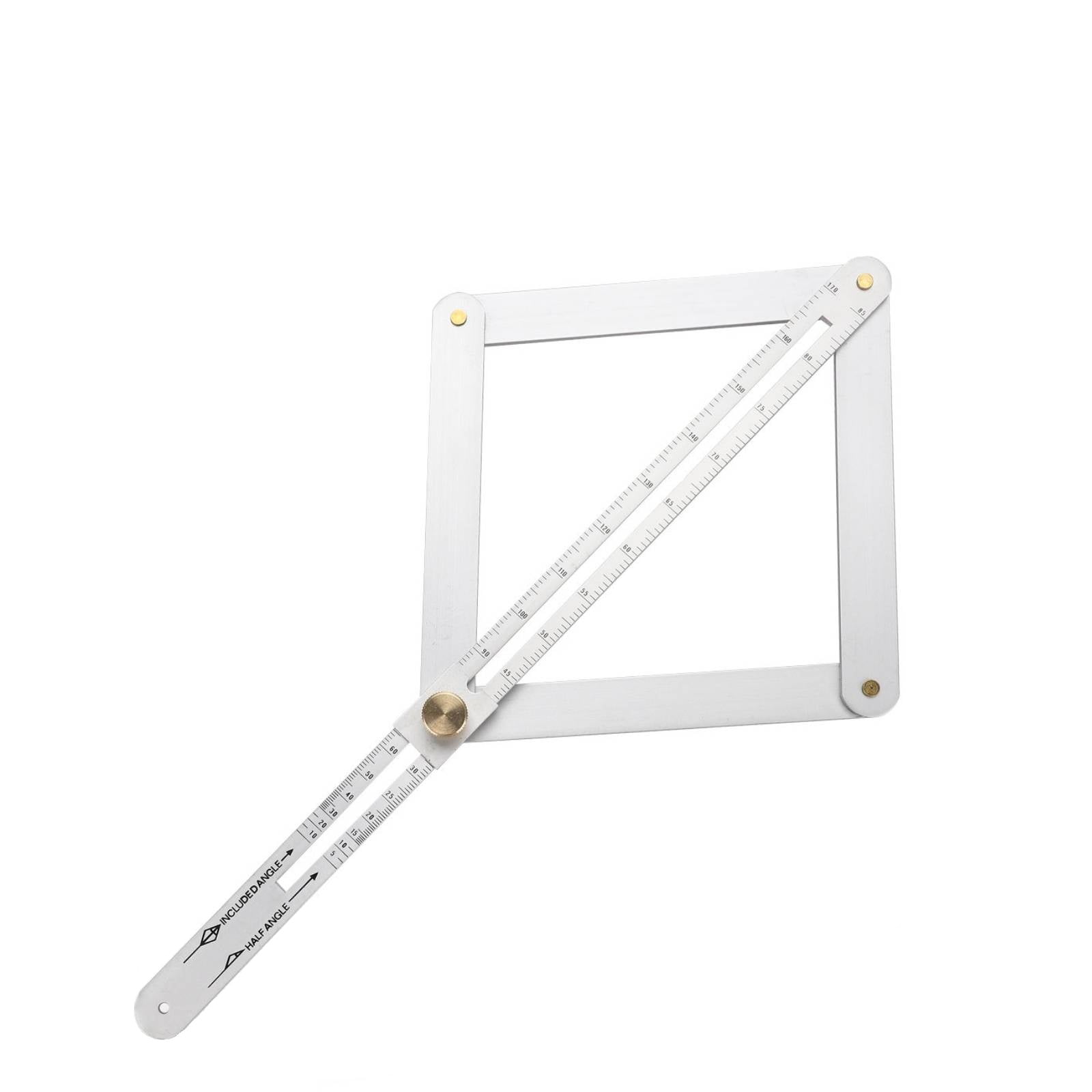 TSV Miter Angle Measuring Ruler, 45cm Corner Angle Finder, Angle ...