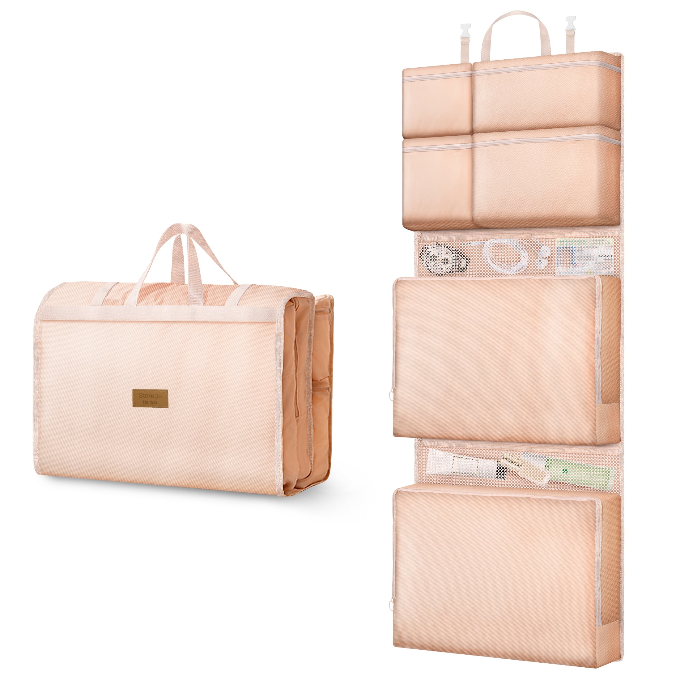 TSV Packing Cubes for Suitcases, Collapsible Portable Hanging Travel ...