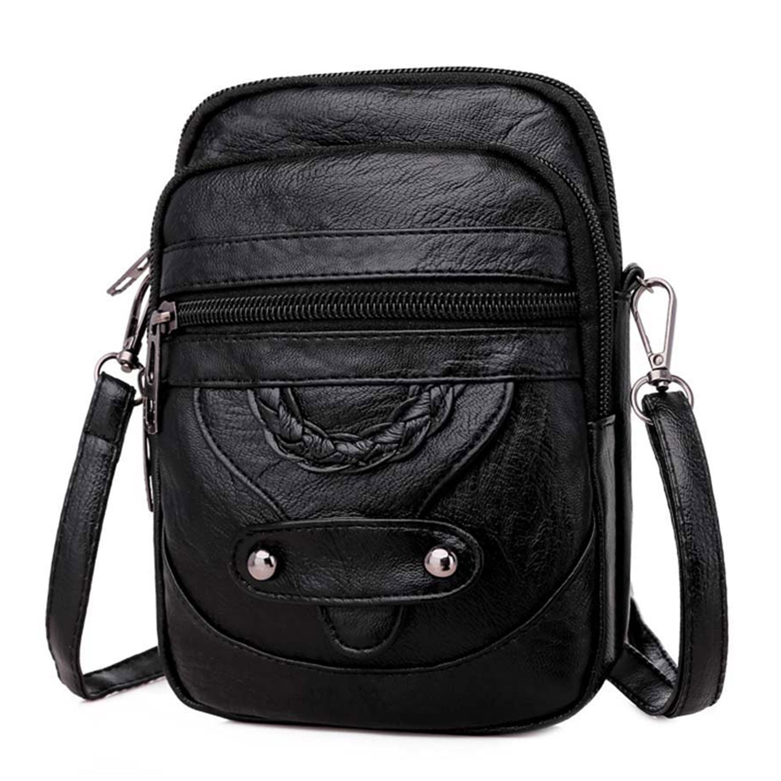"TSV Small Crossbody Cell Phone Bag, Waterproof PU Leather Purse with ...