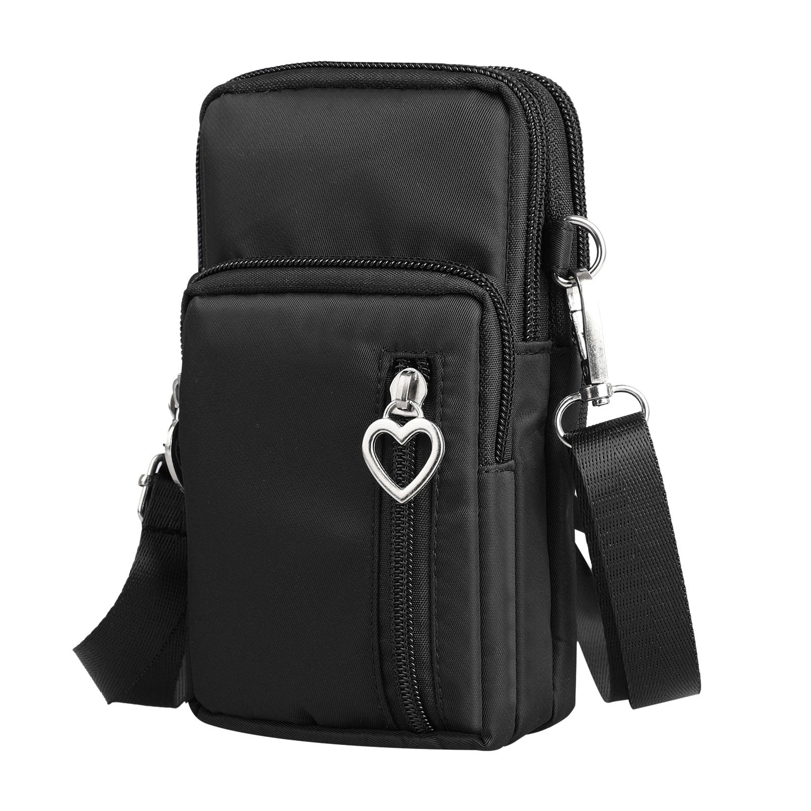 TSV Small Crossbody Cell Phone Pouch Purse for Women Nylon Waterproof ...