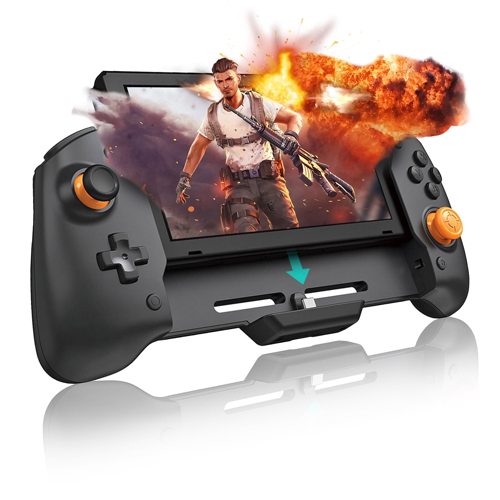 TSV Switch Controller for Nintendo Switch Joy-Con Handheld Mode ...