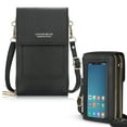 TSV Touch Screen Cell Phone Bag, Crossbody Shoulder Pouch Purse, Key ...