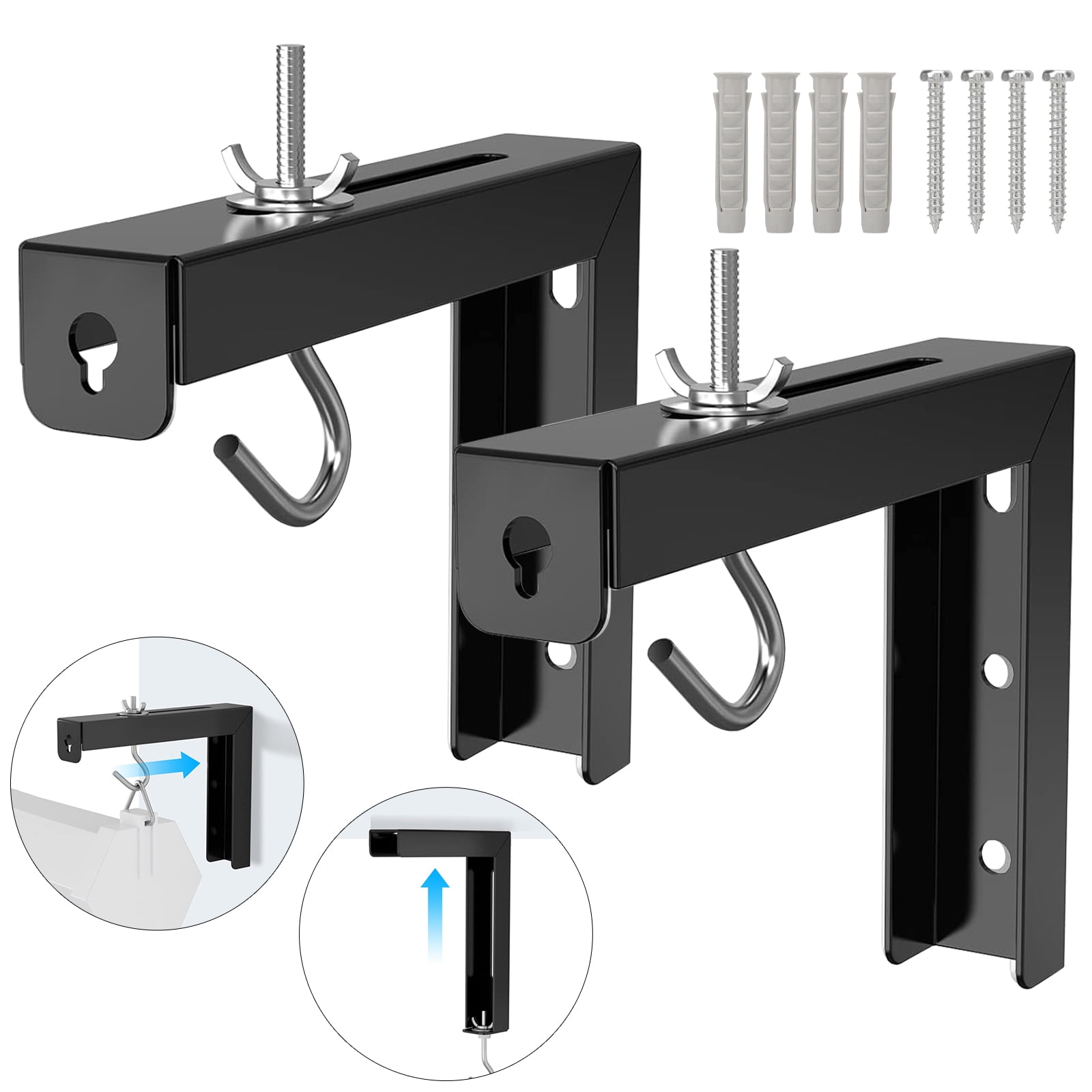 TSV Universal Projector Screen Ceiling Mount, Wall Hanging Mount L ...